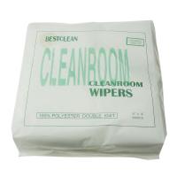 China 100% Polyester Cleanroom Wipes 9x9 Inch Laser Sealed Class 100 Industrial Wiper for sale