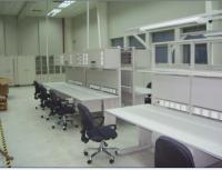 China ESD Anti Static Workbench 1500x750mm Adjustable Height Electronic Repair Table for sale