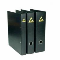 China ESD Ring Binder 38mm A4 Document Collection Binder 10^4 Ohm Surface Resistance for sale