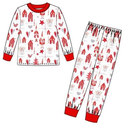 China Custom Christmas Baby Infant Romper Dress baby girls clothes set for Christmas for sale