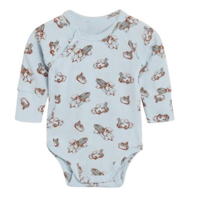 China 2023 Fashion printed kids clothing long sleeve newborn baby clothes girl boy romper for sale