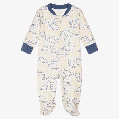 China bamboo vicose baby sleep rompers Organic Bamboo baby Romper newborn Reverse Zipper Jumpsuit toddler zip onesie for sale