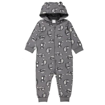 China New Design Baby Boys' Rompers Newborn Jumpsuits Baby Clothing Long Sleeve hooded knitted romper for sale