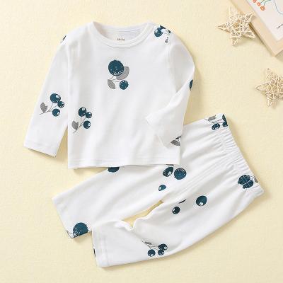 China Ropa de bebe nina Setsold Printed Organic Cotton New Born Newborn Toddler Girls' Clothes Baby Girls Clothing Sets for sale