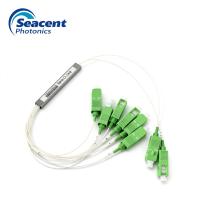 China 2x8 Fiber Optic PLC Splitter Micro Type Low Insertion Loss for sale