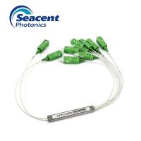 China 2x8 Fiber Optic PLC Splitter Micro Type Low Insertion Loss for sale