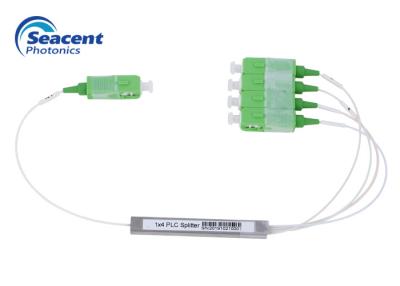 Cina Tipo planare micro del separatore 1x4 del circuito dell'onda luminosa dello SpA con i connettori di SC/APC in vendita