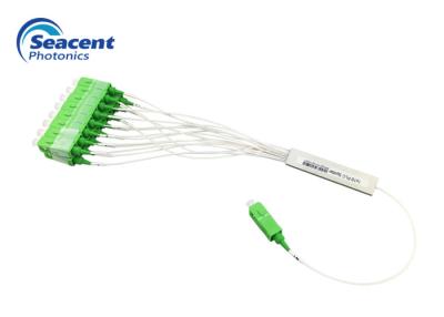 China PLC Mini 1x16 Optical Splitter Stable Polarization For Passive Optical Network for sale