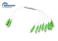 China Fiber Optic PLC Splitter mini module 2x8 with SC/APC connector for sale