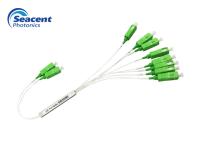 China Fiber Optic PLC Splitter mini module 2x8 with SC/APC connector for sale