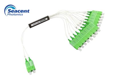 China Minilichtwellen-Stromkreis-Teiler 2x16 plc planarer mit stabiler Polarisation zu verkaufen