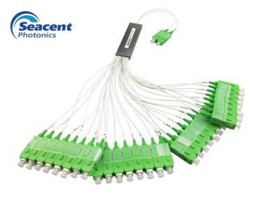 Cina Metropolitana d'acciaio 2x32 del separatore a fibra ottica dello SpA di progettazione compatta con il connettore di SC/APC in vendita