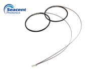 China High Precision Optical Fiber Array , 24 CH V Groove Fiber Array Low Insertion Loss for sale