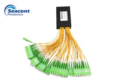China 2.00mm ABS 1x64 Cassetteplc Afhankelijke Verlies van de Splitsers het Lage Polarisatie Te koop