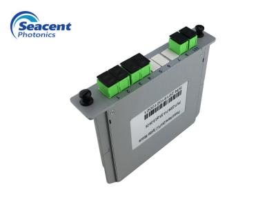 China Divisor 2x4 do PLC da gaveta do design compacto 7.8dB para a rede ótica passiva à venda