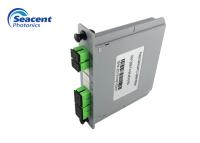 China Insertion Type Cassette PLC Splitter 2x2 0.9mm for sale