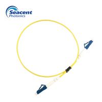 China LC LC UPC Fiber Optic Patch Cord Singlemode Simplex ISO9001 Approved for sale