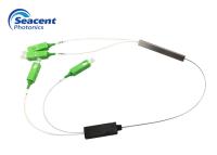China 2x2 Branch Type PLC Splitter Good Optic Performance For FTTH System for sale