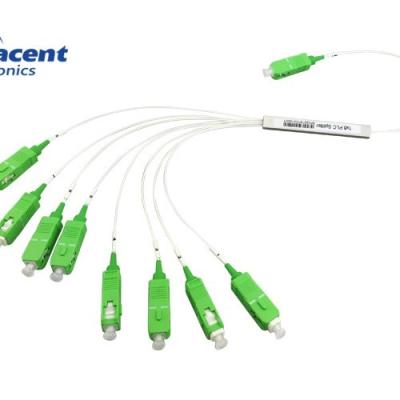中国 SC APCのコネクターが付いているFTTH FTTB FTTXの繊維光学PLCのディバイダー1x8 販売のため