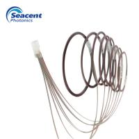 China Low Insertion Loss Optical Fiber Array 64 CH 3 Type Material UPC/APC Polishing Angle for sale
