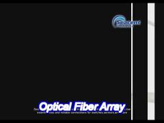 silicon glass optical fiber array pigtail 2ch g657a1 0.5m length