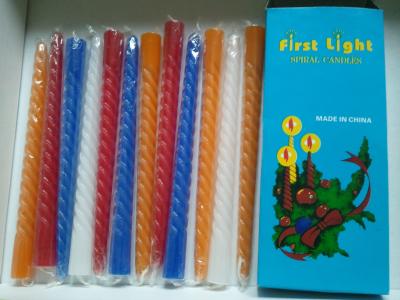 China SPIRAL CANDLES(vela espiral, velas decorativas,parafina para velas, candles wholesale) for sale