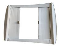 China Windshield Tesla Retractable Sun Shade Lightweight Ice Crystal Material for sale