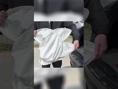 Interior Foldable Tesla Roof Cover , Lightweight Windshield Sun Shade