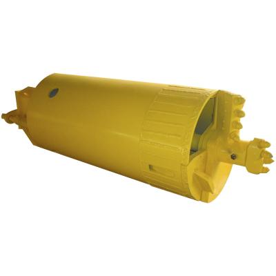 China Double Bottom One Open Door Drill Bucket for sale