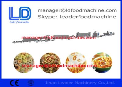 Cina Spuntino del gas che fa macchina, i fiocchi di mais e la linea di trasformazione dei cereali da prima colazione in vendita