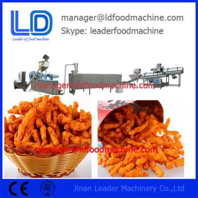 Cina Cheetos fritto auto Kurkure che fa macchina, trifase con le sabbie di cereale in vendita