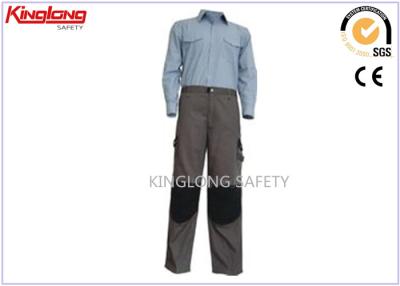 Cina Abbigliamento grigio scuro di sicurezza sul lavoro di 3 della tasca del carico pantaloni del lavoro in vendita