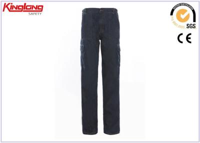 Cina I jeans casuali del carico degli abiti da lavoro del denim del cotone comodo indossano respirabile in vendita
