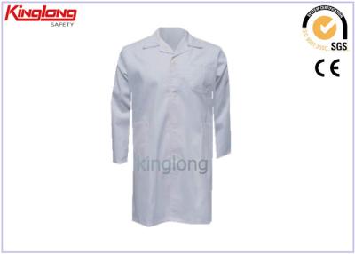 Cina Il cappotto popolare del laboratorio medico 155g, sanità uniforma il poli 35% cotone di 65% in vendita