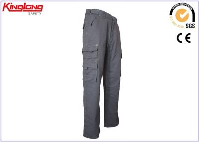 Cina Cotone su ordine 100% dei pantaloni del lavoro del carico delle tasche della saia 10 in vendita