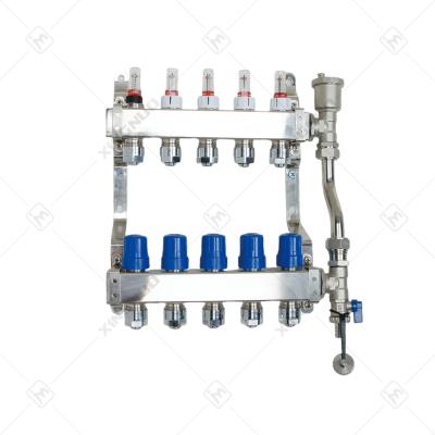 China Matte Stainless Steel Valve Manifolds ISO 9001 Certified Providing Performance and Easy Installation in Process Systems for sale