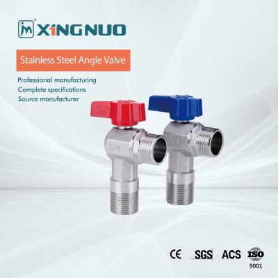 China OEM ODM Brass Angle Stop Valves Single Handle Easy Installation Corrosion Resistant Valve for Long Lasting Performance for sale