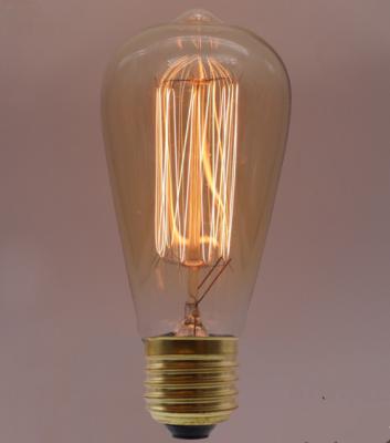 China Festival Bar Restaurant beautiful glass background decorate Retro osram bulb Party lamp WS101 for sale