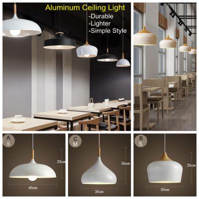 China Festival Bar Restaurant Cafe dining room simple Aluminum Shade home decorate lamp customized ceiling light TH104 for sale