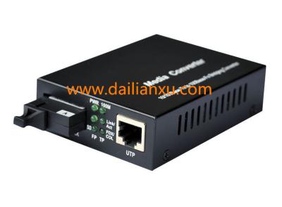 China 20km Single SC 10/100M Ethernet Fiber Media Converter Fast Ethernet Fiber Media Converter Fiber optical to IP converter for sale