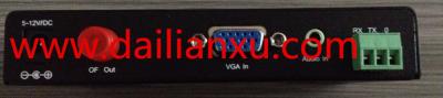 China 1080p VGA Video+Audio+1ch RS232 Fiber Optical Transmitter and Receiver VGA to fiber converter VGA fiber optical extender for sale