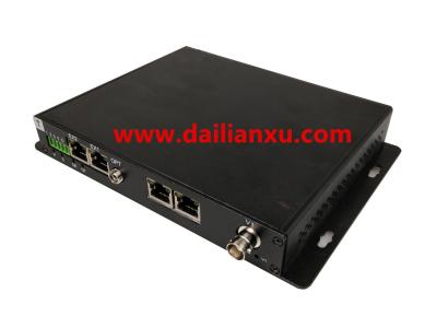 China 1channels Digital Video+4cIsolated Ethernet+Data Fiber Optical Transmitter and Receiver Video+Ethernet to fiber converte for sale