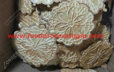 China Automatic Comemrcial Pizzelle Cookie Baking Machine for sale