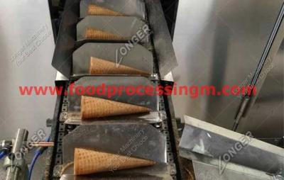 China Low noise, High Capacity Waffle Cone Making Line for commercial industrial for sale