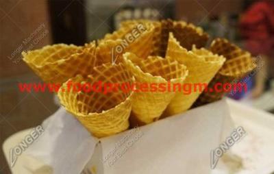 China professional sugar cone making machine manufacturer with gas heating way low consumption for sale