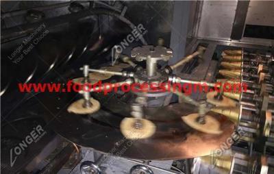 China wafer ice cream cone making machine with full automatic china manufacturer for sale