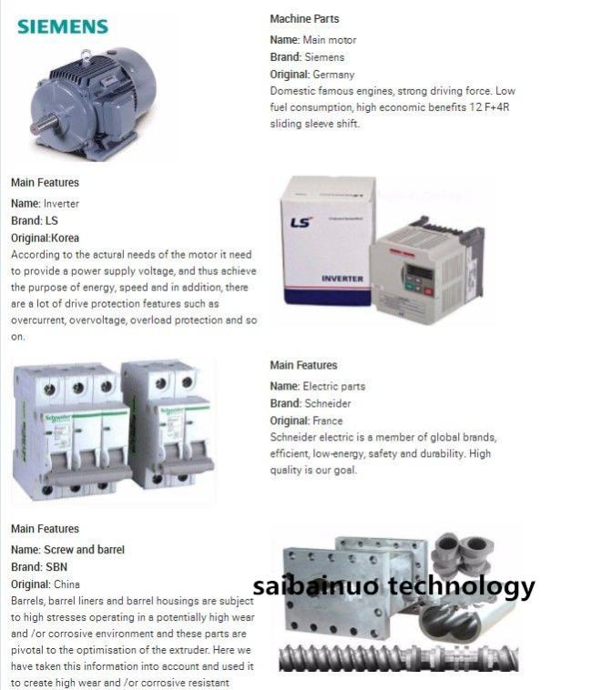 Automatic twin screw extruder animal feed processing machine