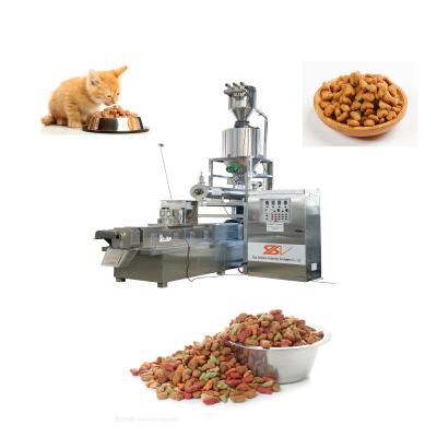 China 201 Staineless Full Automatic Pet Food Making Machine , Dog Food Extruder Machine for sale