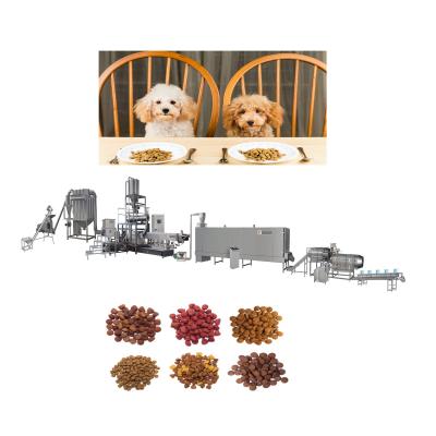China Línea de producción automática de alimentos para perros, gatos y mascotas hecha de acero inoxidable 304 con capacidad de 150-5000 kg/h en venta