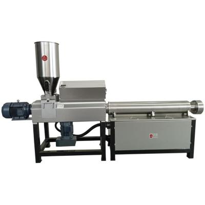 China SLG 70 200-250kgh Twin screw extruder machine for fish and shrimp feed in Saibainuo for sale